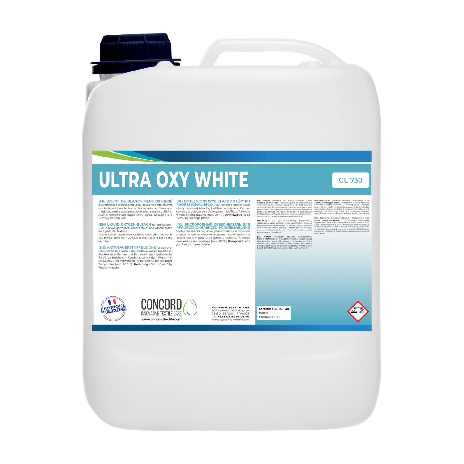 Отбеливатель ULTRA OXY WHITE - Nova Kolor